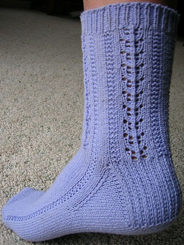 Ravelry: Periwinkle Socks pattern by Lisa Dykstra