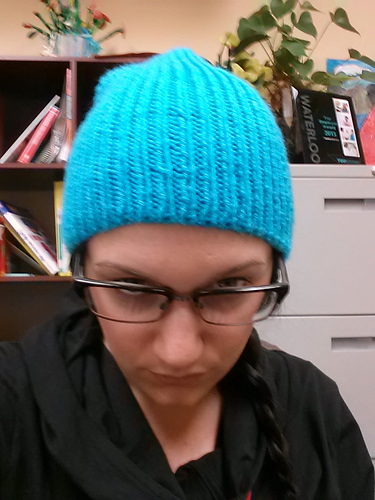 Ravelry: slouchy toque pattern by Rachelle Savoie