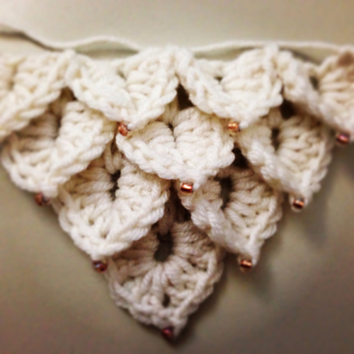 Ravelry: Dragon Scales Crochet Necklace pattern by Tammy Gross