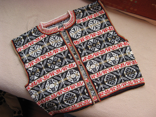 Ravelry: Fair Isle Vest pattern by Nora Ha