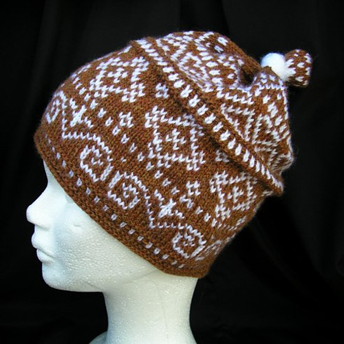 Ravelry: Slovak Folklore Cap pattern by Lisa McFetridge