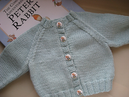 Ravelry: Raglan Cardigan with Fully Fashioned Shaping pattern by Debbie ...