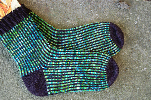 Ravelry: Leaded Light Socks pattern by Maria Higgs