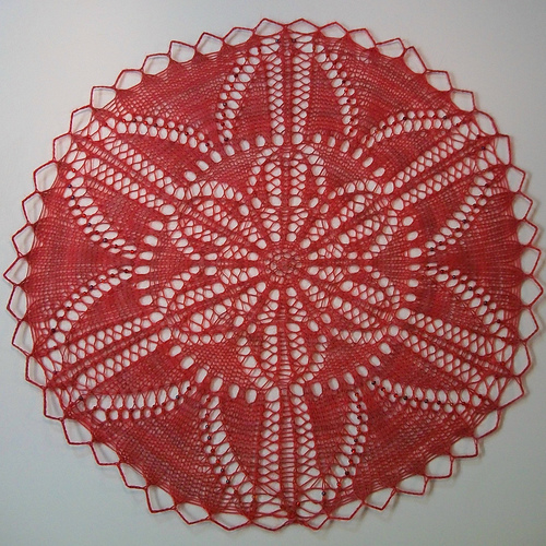 Ravelry: Lilium Beaded Doily pattern by Linda Browning