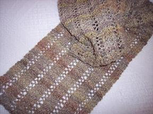 Ravelry: Lacy Knitted Scarf pattern by Paula.TheQuilter