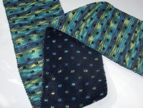 Ravelry: Double knit scarf pattern by Barbro Wilhelmsson