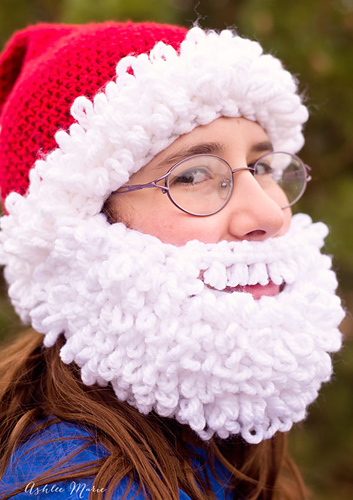 Ravelry: Santa Beard pattern by Ashlee Prisbrey