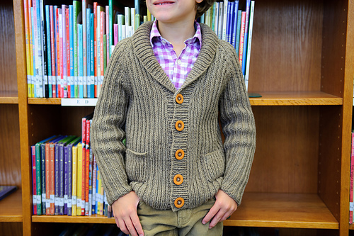 Ravelry: Library Cardigan pattern by Kate Oates
