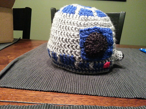 Ravelry: KristinRoman's R2D2 hat