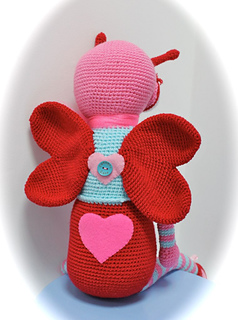 Ravelry: Valentina the Love Bug pattern by Laurie Leonard