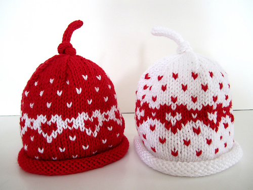 Ravelry: Heartbands Hat pattern by Elaine Fitzpatrick