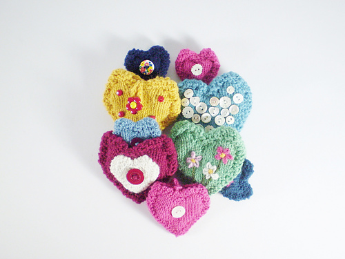 Ravelry: Pocket Hearts pattern by Frankie Brown