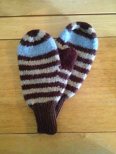 Ravelry: Snow Day Mittens pattern by Melissa Metzbower