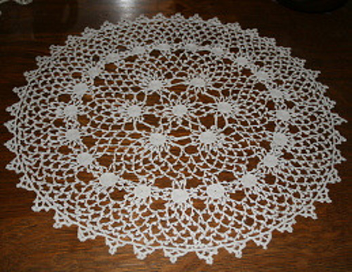 Ravelry: Irish Crochet Doily #7119 pattern by The Spool Cotton Company