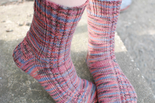 Ravelry: Simply Spring Socks pattern by Patricia Hess