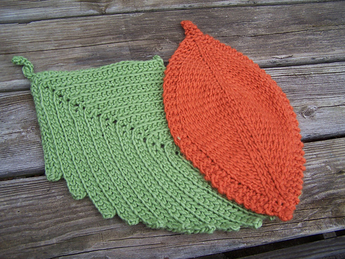 Ravelry: Leaf Hot Plate Mat #7004 pattern by American Thread Company