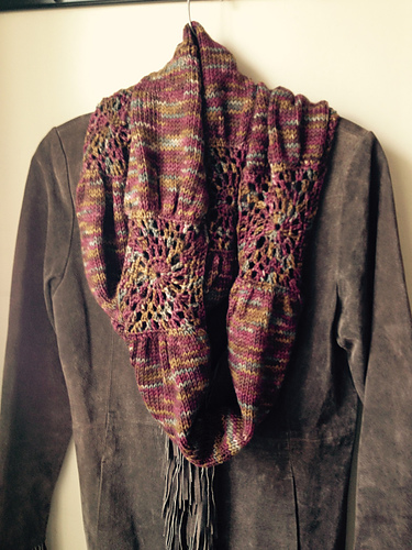 Ravelry: The Arcadian Cowl ~ Double Loop pattern by Karin Bole Tupper