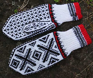 Ravelry: Sporty votter pattern by Lillill Thuve