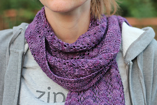 Ravelry: KnitSpirit's Strangling Vine Lace Scarf