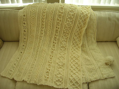 Ravelry: Fisherman Afghan #3079 pattern by Herrschners