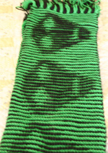 Ravelry: Alien Illusion Scarf pattern by Shetha Nolke
