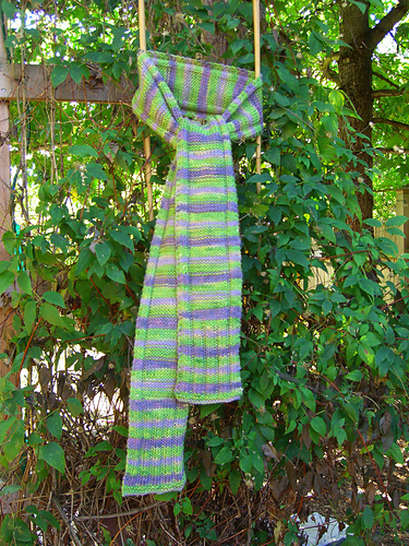 Ravelry: The Railway Scarf pattern by Kathleen Fajardo