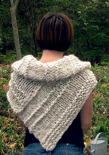 Ravelry: High Collar Cape pattern by Teva Durham