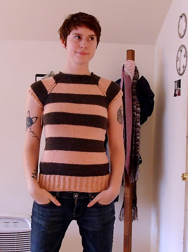 Ravelry: Purple Sweater pattern by Jenifer Stark