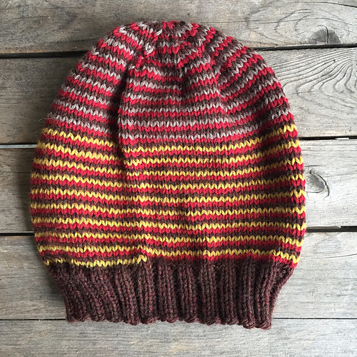 Ravelry: Stashbusting Helix Hats pattern by Jessica Rose