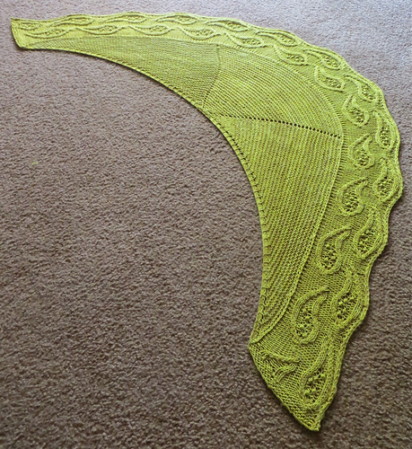Ravelry: Mango Seed Shawl pattern by verybusymonkey