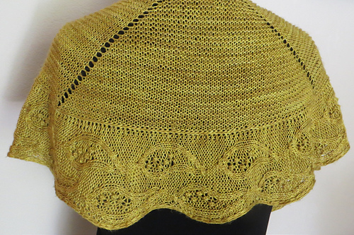 Ravelry: Mango Seed Shawl pattern by verybusymonkey