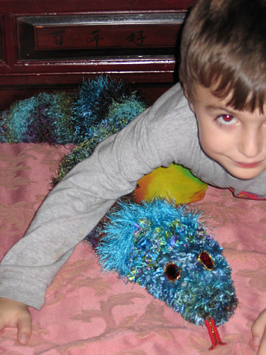 Ravelry: Scrappy the Draft Snake (Updated!) pattern by Vashti Braha