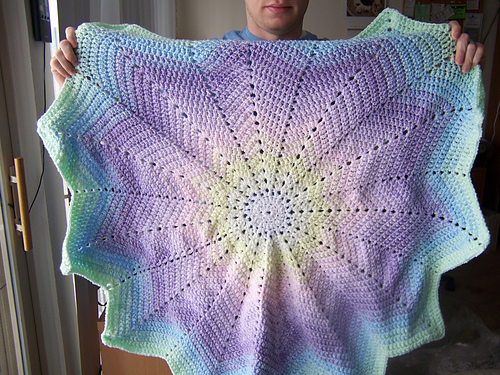 Ravelry: Peaceful Pastels Afghan pattern by Mary Maxim