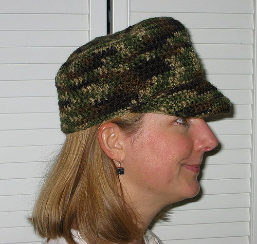 Ravelry: Flat Top Cadet Hat pattern by Lisa Elbertsen