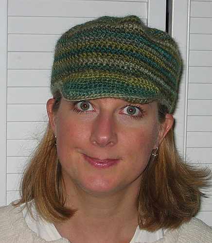 Ravelry: Flat Top Cadet Hat pattern by Lisa Elbertsen