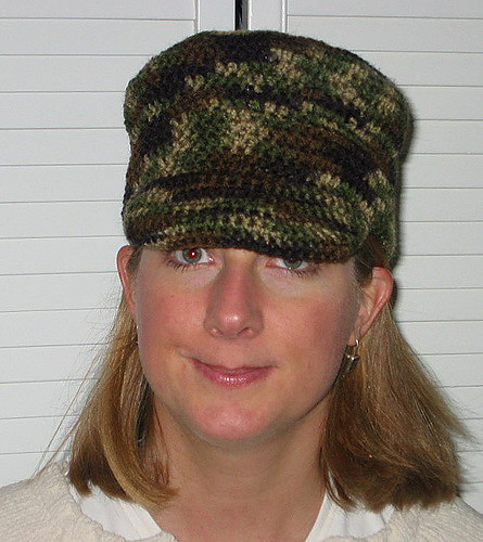 Ravelry: Flat Top Cadet Hat pattern by Lisa Elbertsen