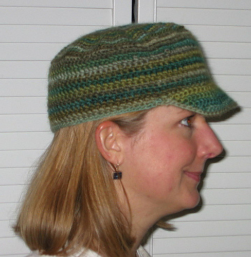 Ravelry: Flat Top Cadet Hat pattern by Lisa Elbertsen