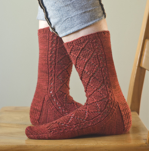 Ravelry: Robin Red Socks pattern by Virginia Sattler-Reimer