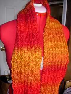 Ravelry: Sunset Scarf pattern by Brewgal