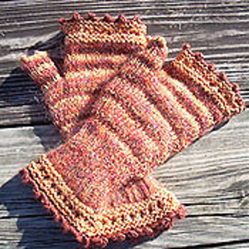 Ravelry: Victoria Fingerless Mittens pattern by Louisa Harding