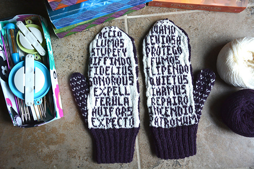 Ravelry: JaceynotJC's Jeni's mittens