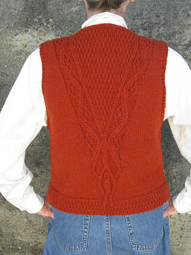 Ravelry: Clock Vest pattern by Cheryl Oberle