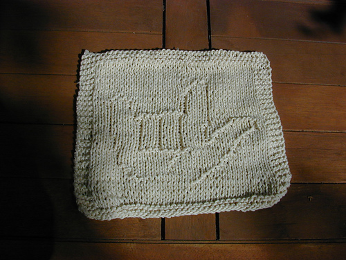 Ravelry: I Love You in Sign Language Dishcloth pattern by Lisa Millan