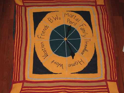 Ravelry: Clock Blanket pattern by Andi Smith