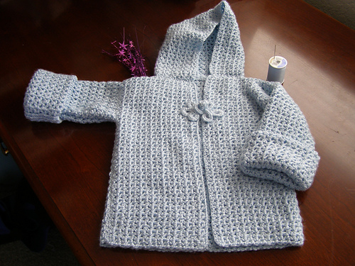 Ravelry: Hooded Jacket with Frog Closure pattern by Jane Davis