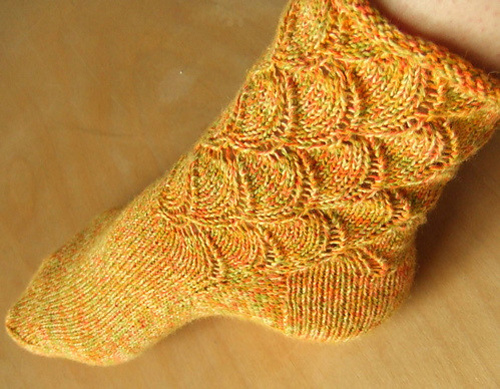 Ravelry: Secret-Shell-Socks pattern by Wollhuhn