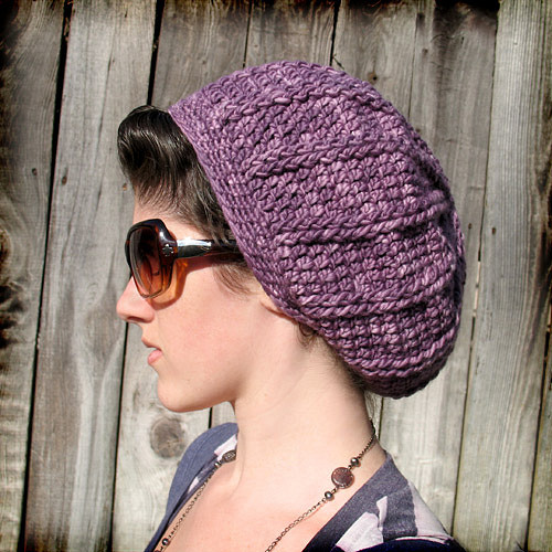 Ravelry: Ferris Wheel Slouchy Hat pattern by Julie King