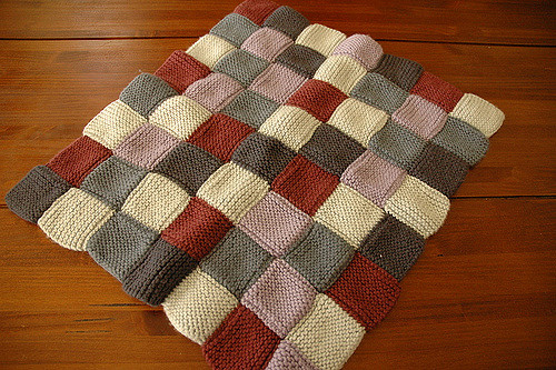 Ravelry: Garter Stitch Blanket pattern by Debbie Bliss