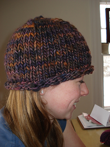 Ravelry: Easy Malabrigo Hat pattern by Karen Grover