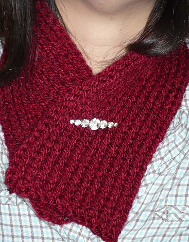 Ravelry: Double Knit Ribbed Scarf pattern by Isela Phelps